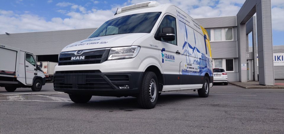 Thermo King Cools Fraikin’s First Fully Electric Refrigerated Van in ...